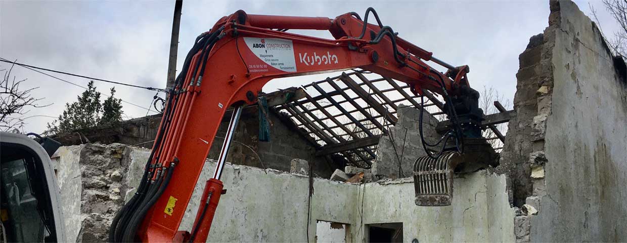 ABON DEMOLITION | Entreprise de démolition en gironde